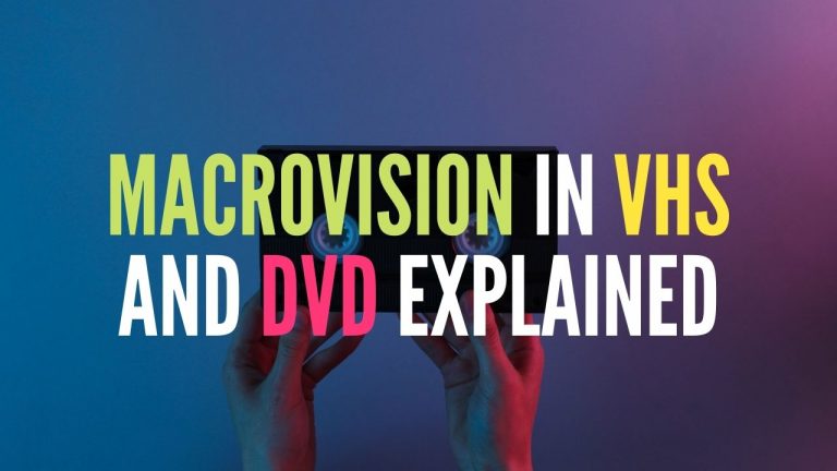 Macrovision Protection in VHS and DVD : How it Works