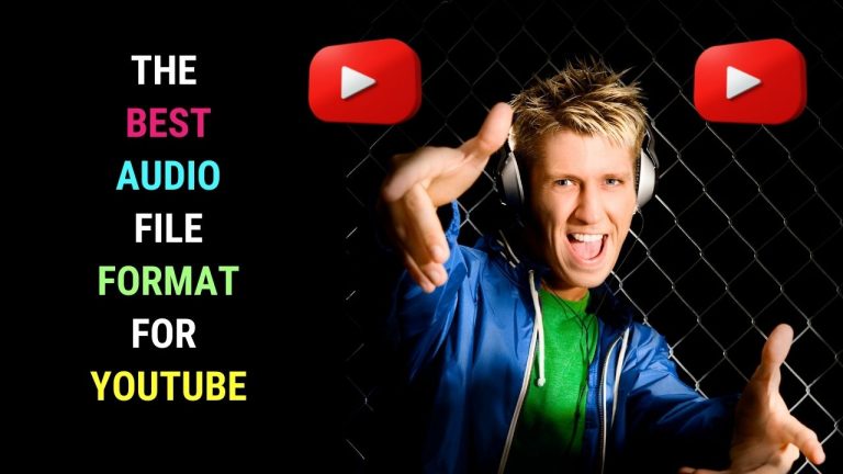 Examples of Best Audio File Formats for YouTube