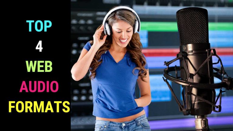 Four Sound Formats Used for Web Audio Explained:Which is Best?