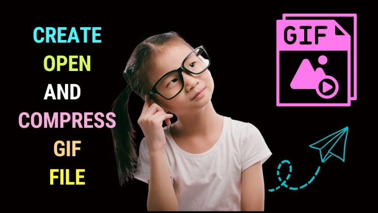 GIF File Explained : How to Create, Open and Compress It